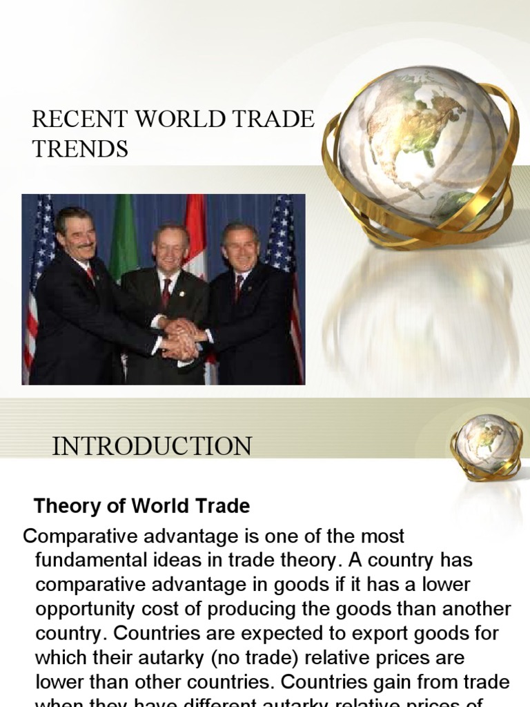Major Trends in Global Trade Dynamics | PDF | World Trade Organization ...