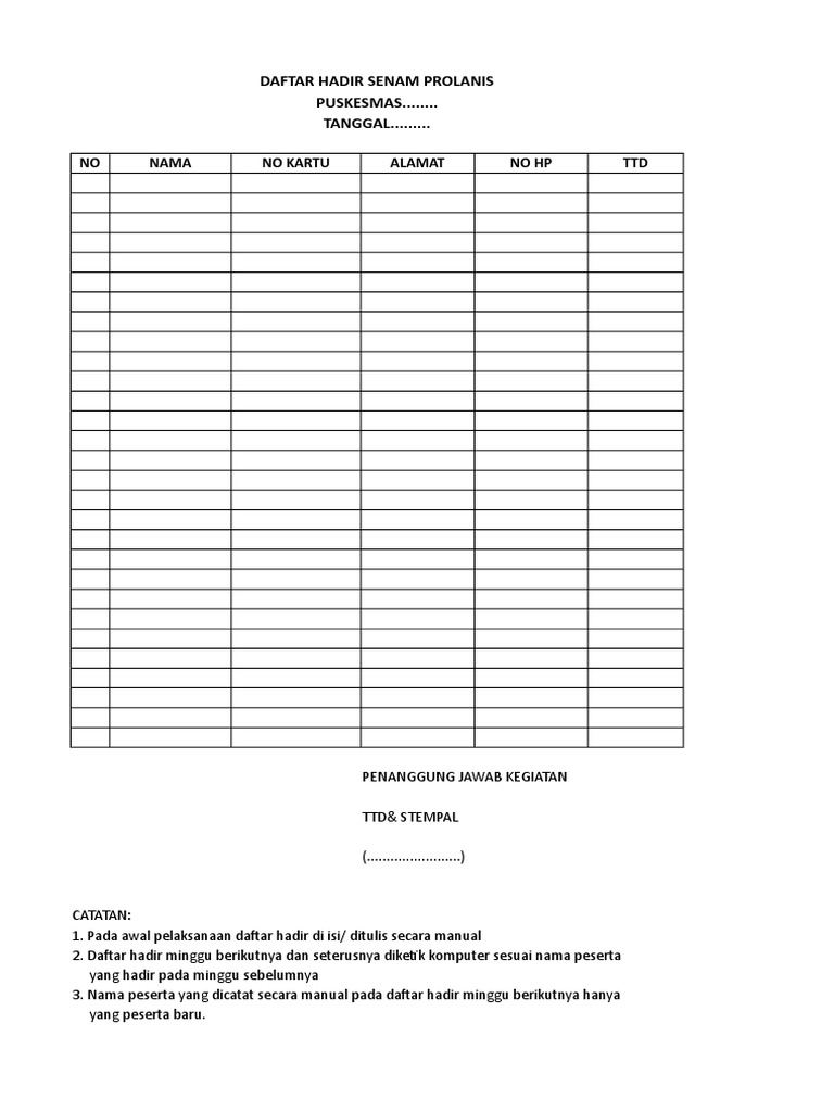 Format Prolanis | PDF