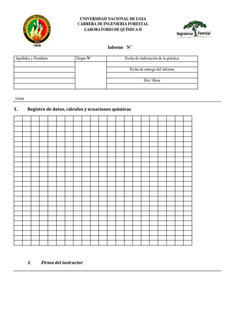 Formato Registro de Práctica Laboratorio | PDF