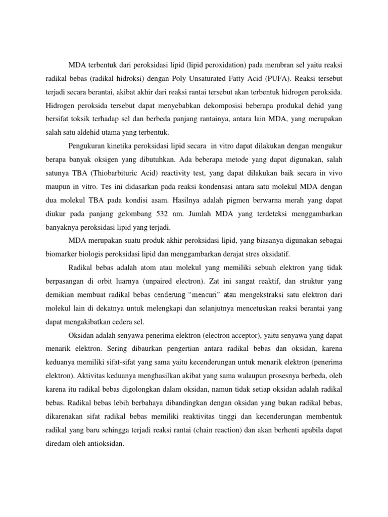 Dasar Teori MDA | PDF