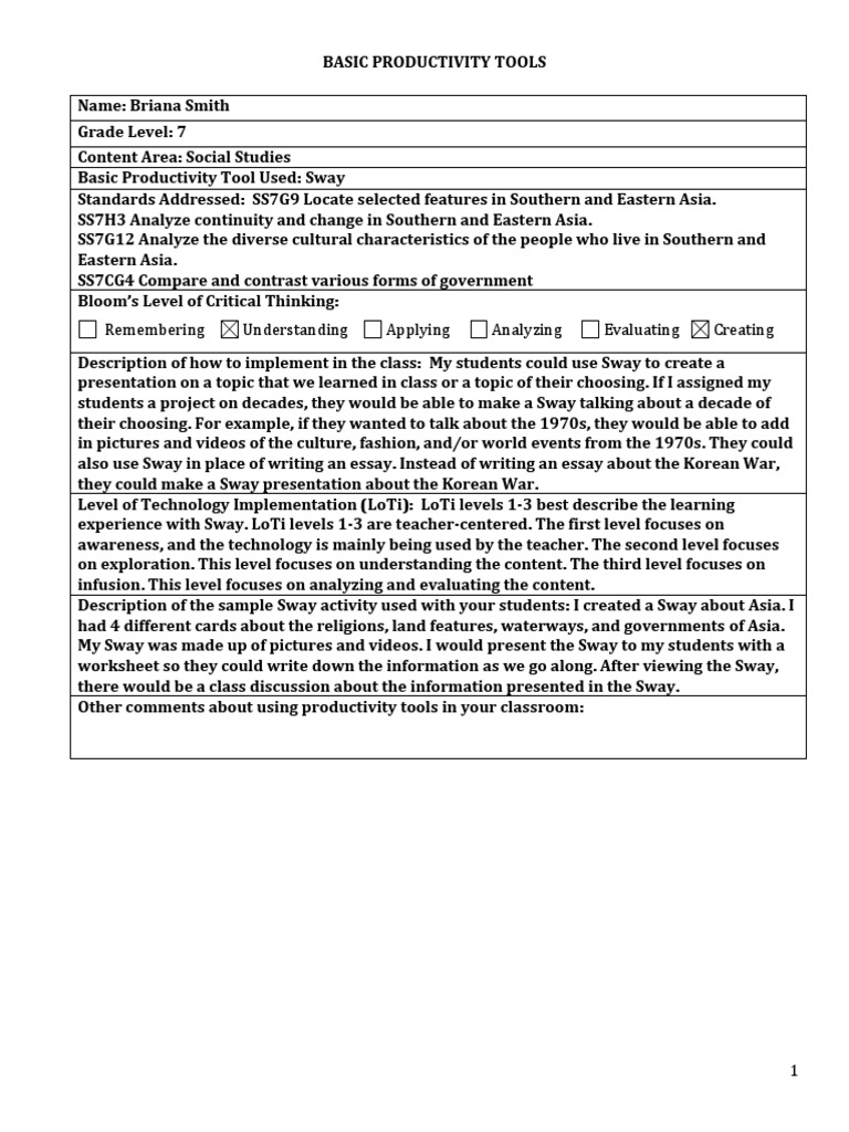 Basic Productivity Tools | PDF