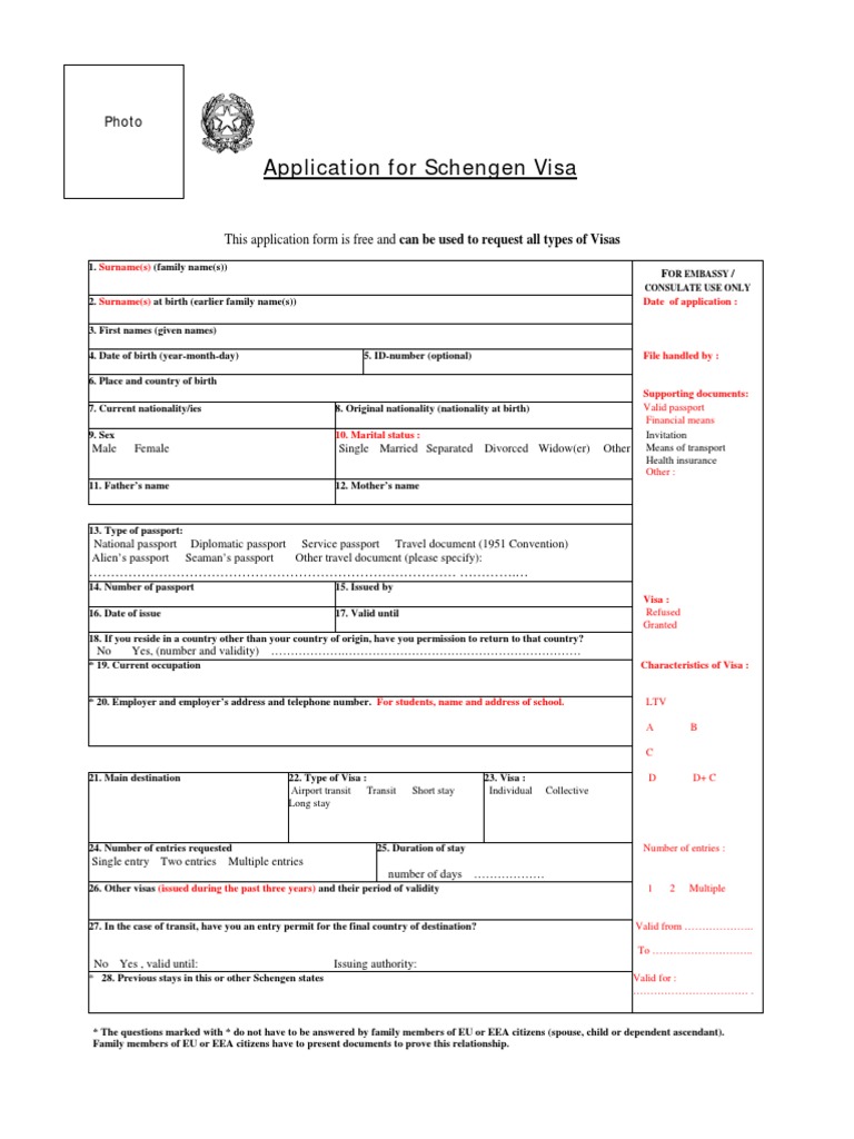 Sample Affidavit Shengen Visa | Travel Visa | Notary Public