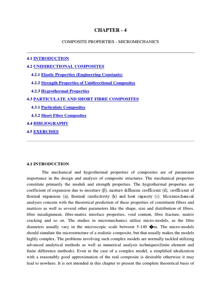 GRP Properties For Rule of Mixtures | PDF | Composite Material ...