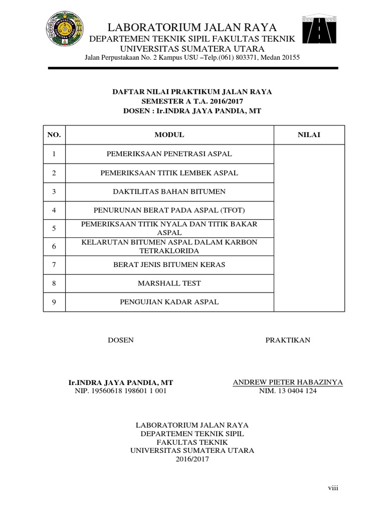 Lembar Nilai | PDF