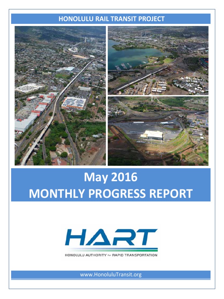 Monthly Progress Report Pattern | PDF | Honolulu | Request For Proposal