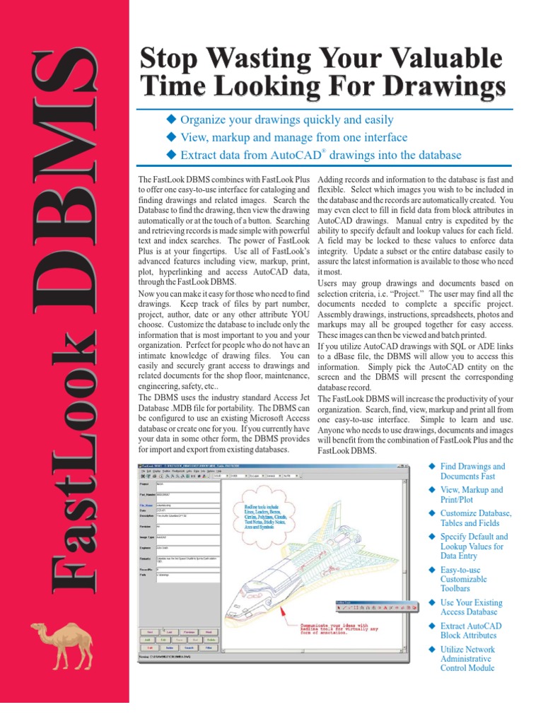 Fastlook Dbms | Download Free PDF | Auto Cad | Databases