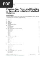GL280 Making Seeded Pour Plates and Lawn Plates | PDF | Agar | Biology
