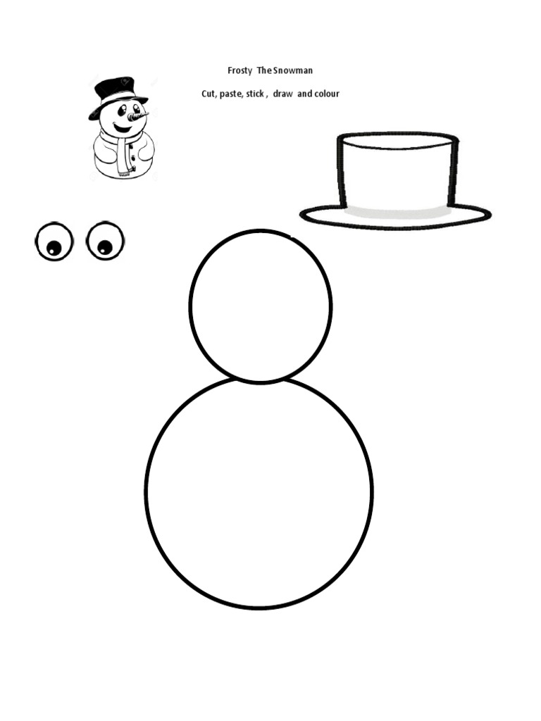 Frosty The Snowman Picture Description Exercises - 75174 | PDF