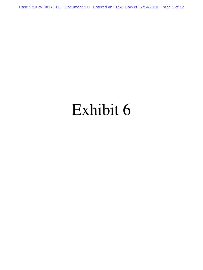 Exhibit 6 | PDF | Bitcoin | Securities (Finance)
