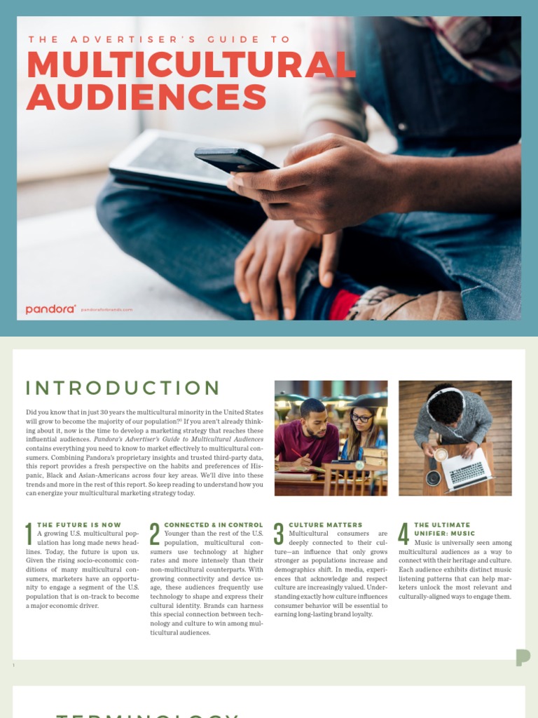 Pandora Guide To Multicultural Audiences | PDF | The United States ...