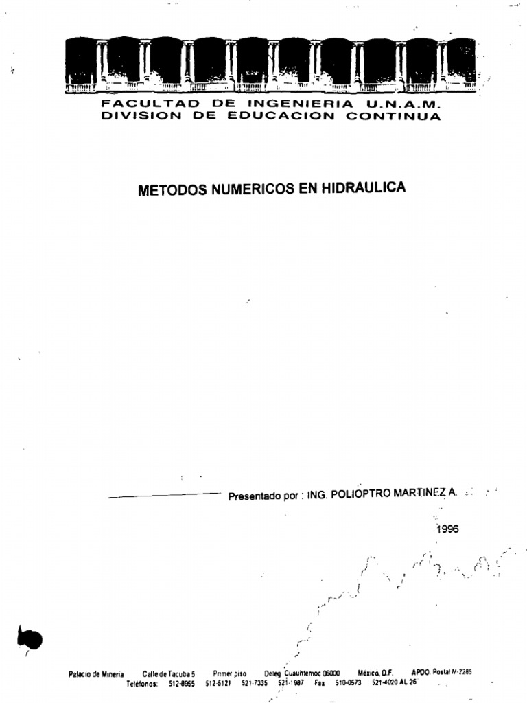 Metodos Numericos | PDF | Análisis numérico | Ecuaciones