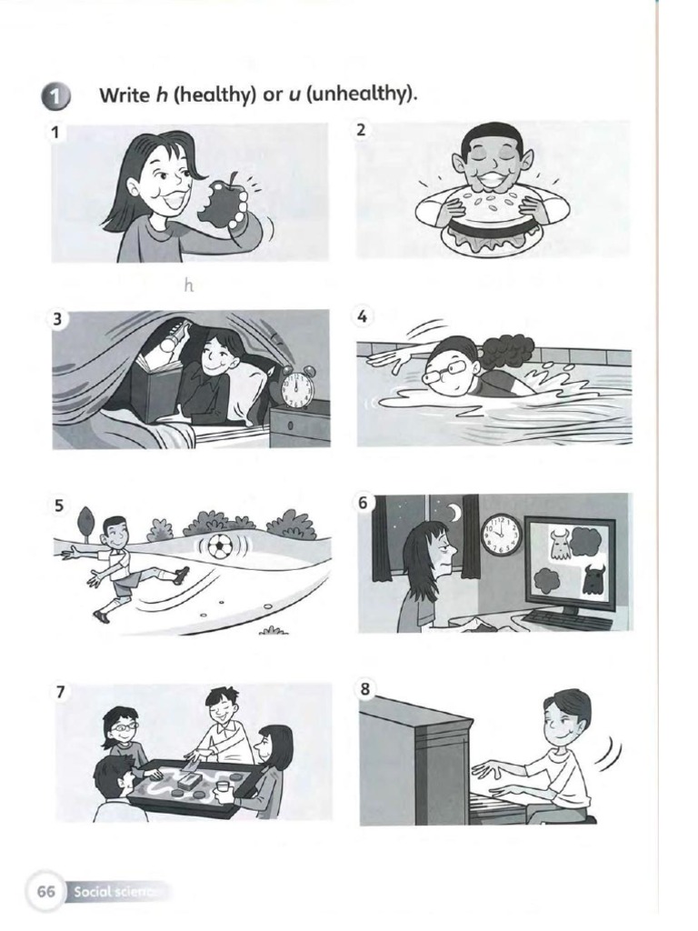 Year 2 Healthy and Unhealthy Activities | PDF