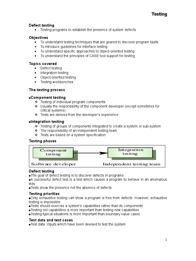 Testing Fundamentals 2 | PDF