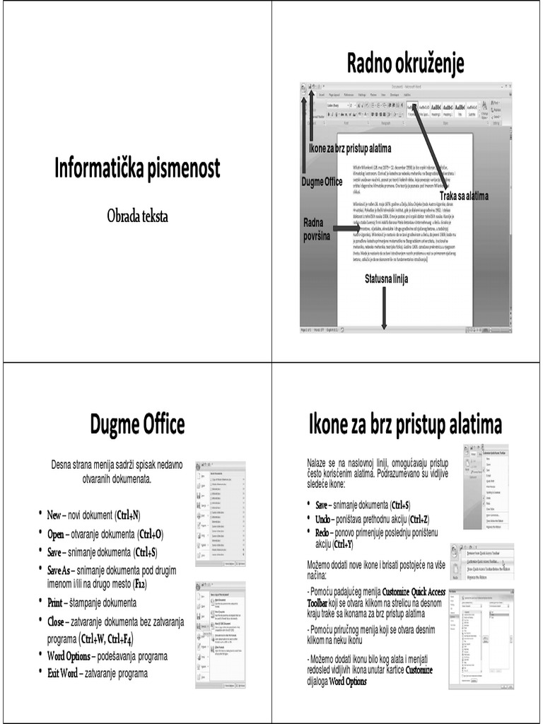 Obrada Teksta PDF | PDF