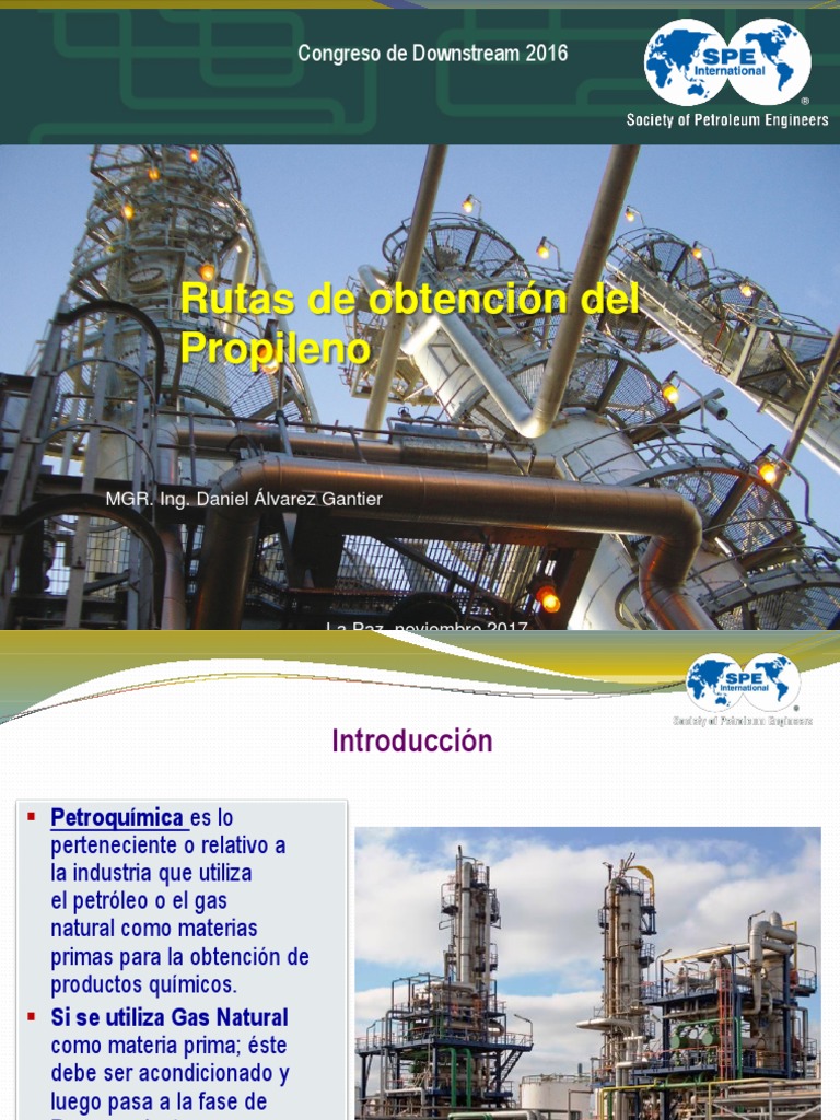 Rutas Sintéticas del Propileno | PDF | Gas natural | Propano