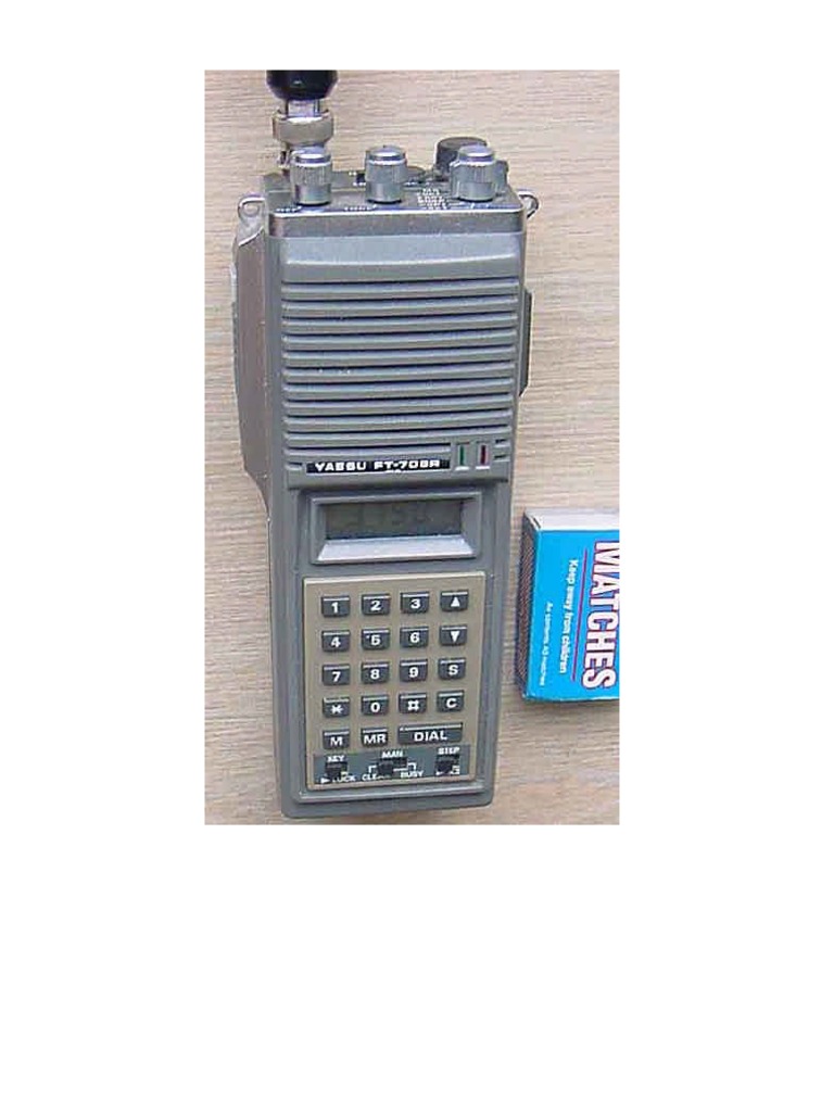 Yaesu FT-708R Instruction Manual | PDF