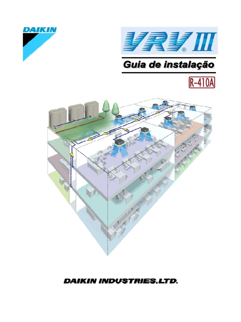 Guia Instalação VRF INOVA (Português) | PDF | Ar condicionado | Umidade