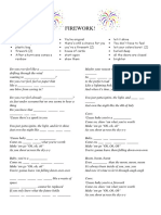 Figurative Language in "Firework" | PDF | Leisure
