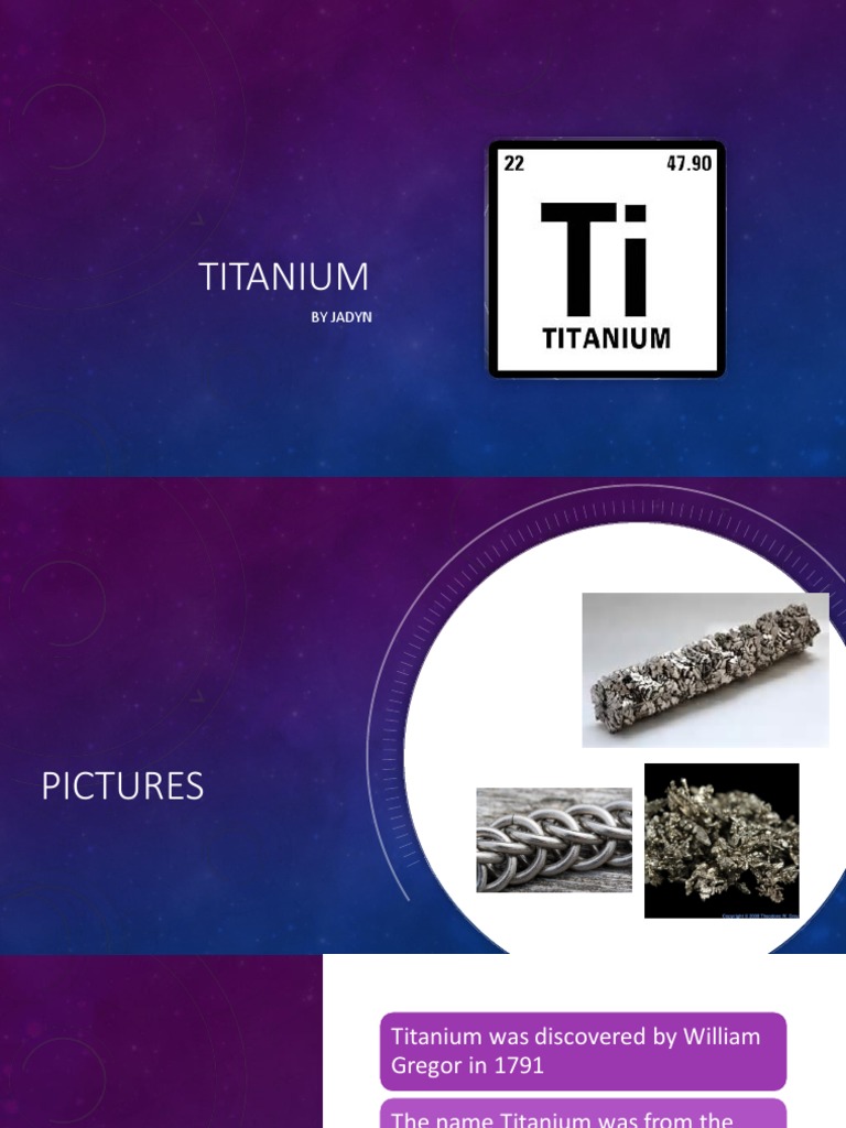 Titanium | PDF