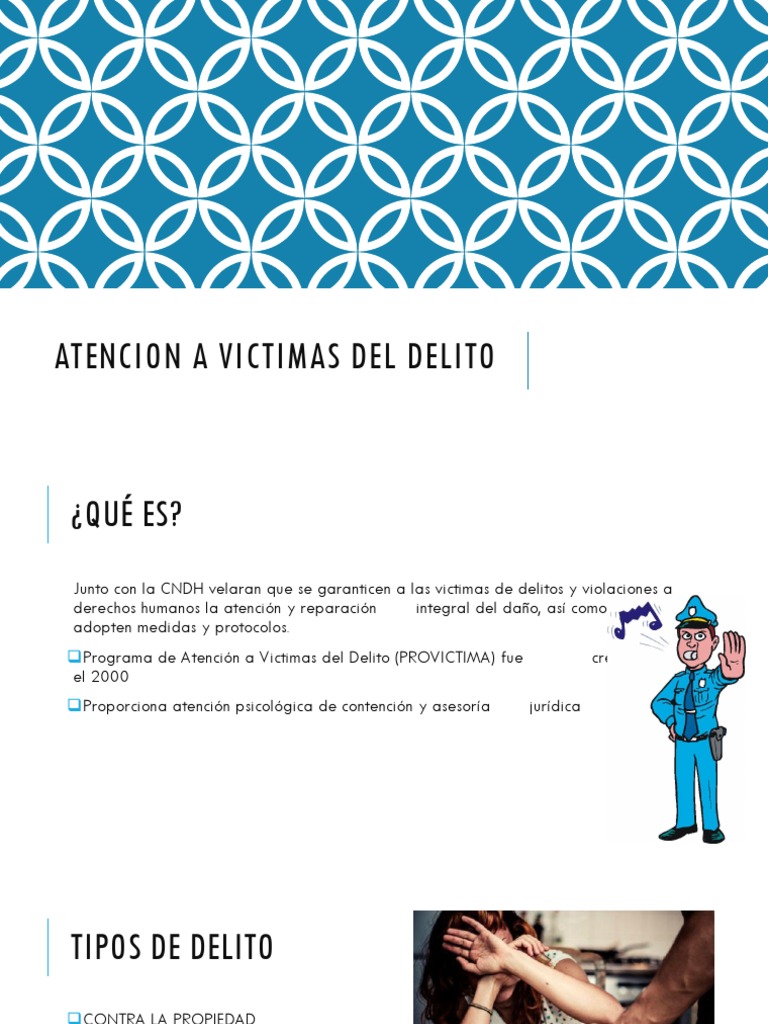 Atencion A Victimas Del Delito | PDF | Violación | Ira