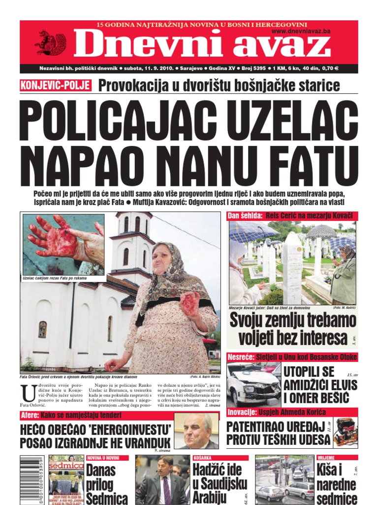 Dnevni Avaz-11.09 | PDF