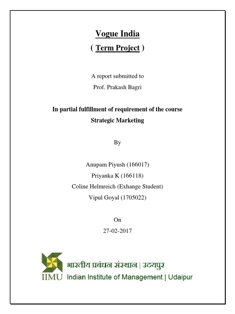 Vogue India | PDF | Vogue (Magazine) | Magazines