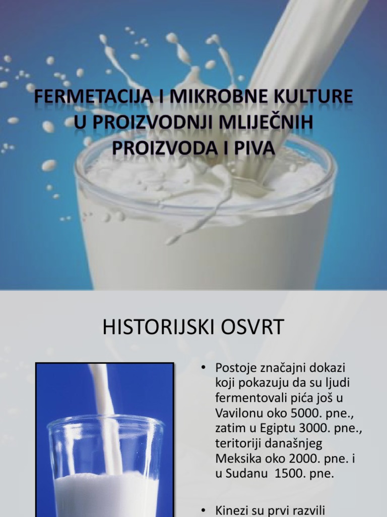 Fermentacija I Mikrobne Kulture | PDF