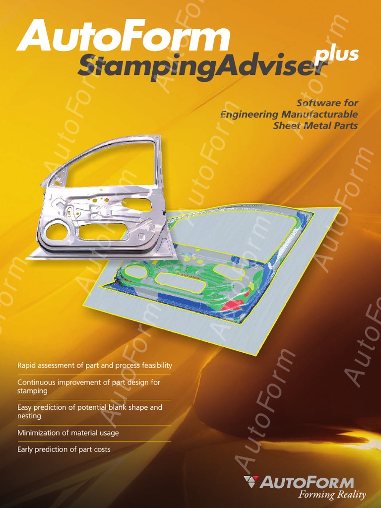 AutoForm-StampingAdviser Plus en | PDF | Engineering | Business