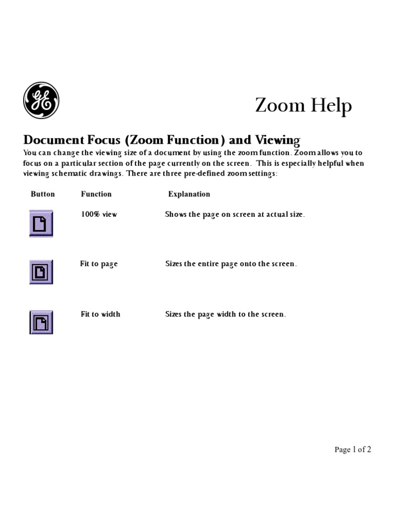 How to Adjust the Viewing Size and Focus on Specific Areas of Documents ...