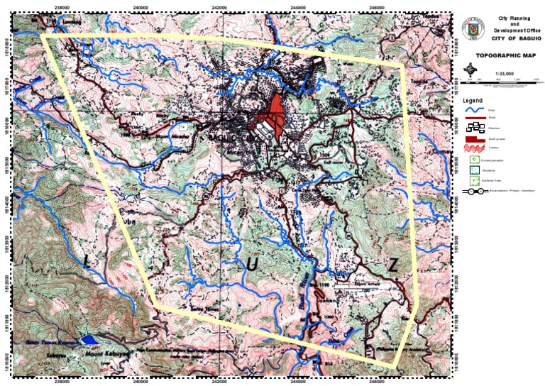 Topographic Map | PDF | Scientific Modeling | Infographics