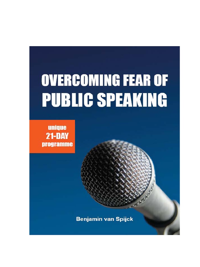 Overcoming Fear of Public Speaking in 21 Days PDF | PDF | Breathing ...