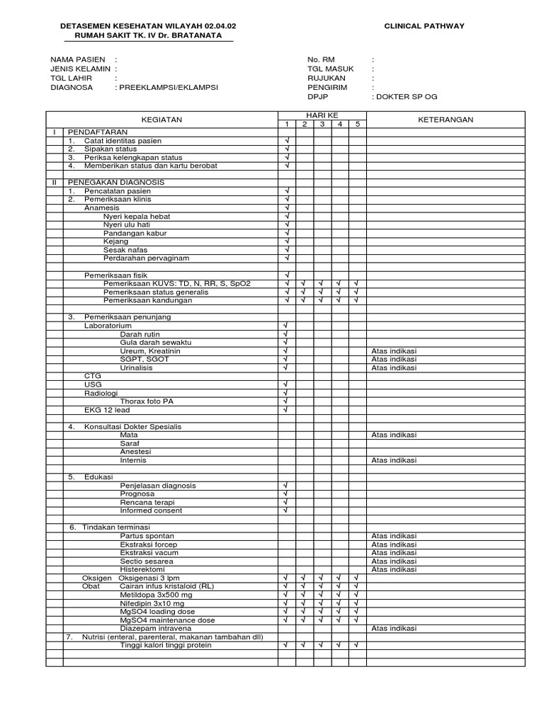CP PEB Eklamsi Baru | PDF