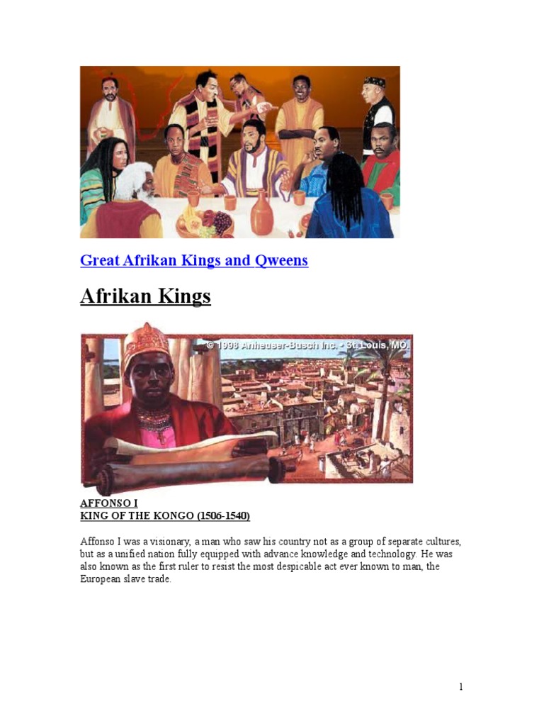 Great Afrikan Kings and Qweens | PDF | Tutankhamun | Queen Of Sheba