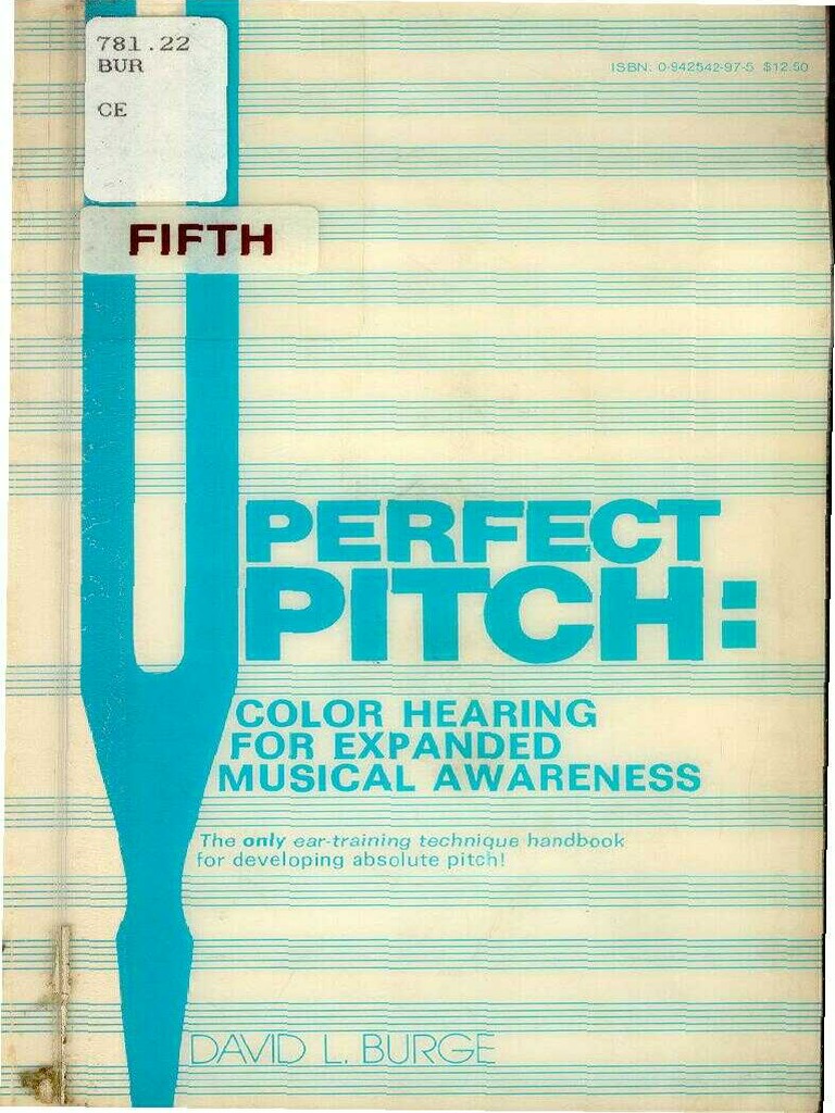 David Lucas Burge - Pefect Pitch - Color Hearing | PDF | Pitch (Music ...
