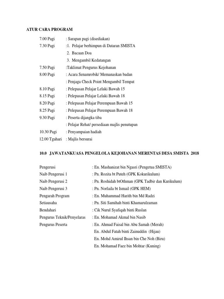 Atur Cara Program | PDF