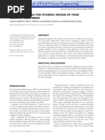 Overview EHEDG Guidelines by Topics 2018 04 | PDF | Machines | Hygiene