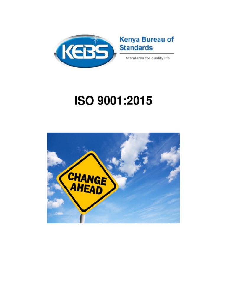 KEBS ... ISO 9001-2015 Transition Guide (Secure) | PDF | Iso 9000 ...