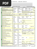 TRANSFORMER Inspection Checklist | PDF | Transformer | Electrical ...