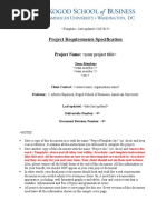 SAP Technical Specification Template | PDF
