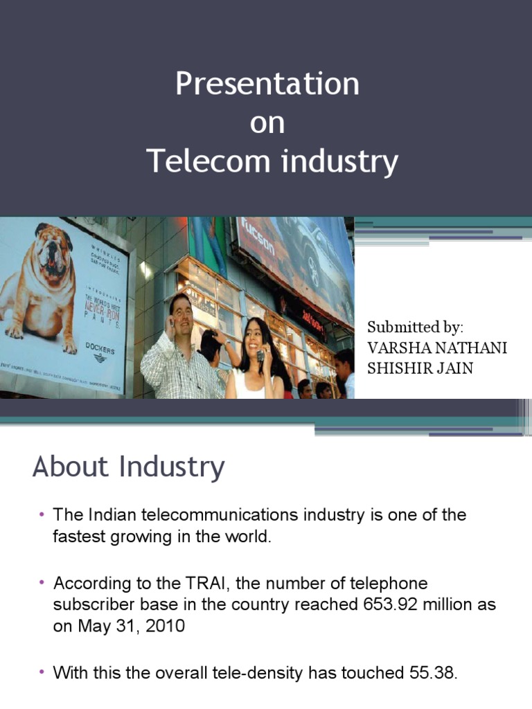 Overview of India's Telecom Industry | PDF | Service Industries ...