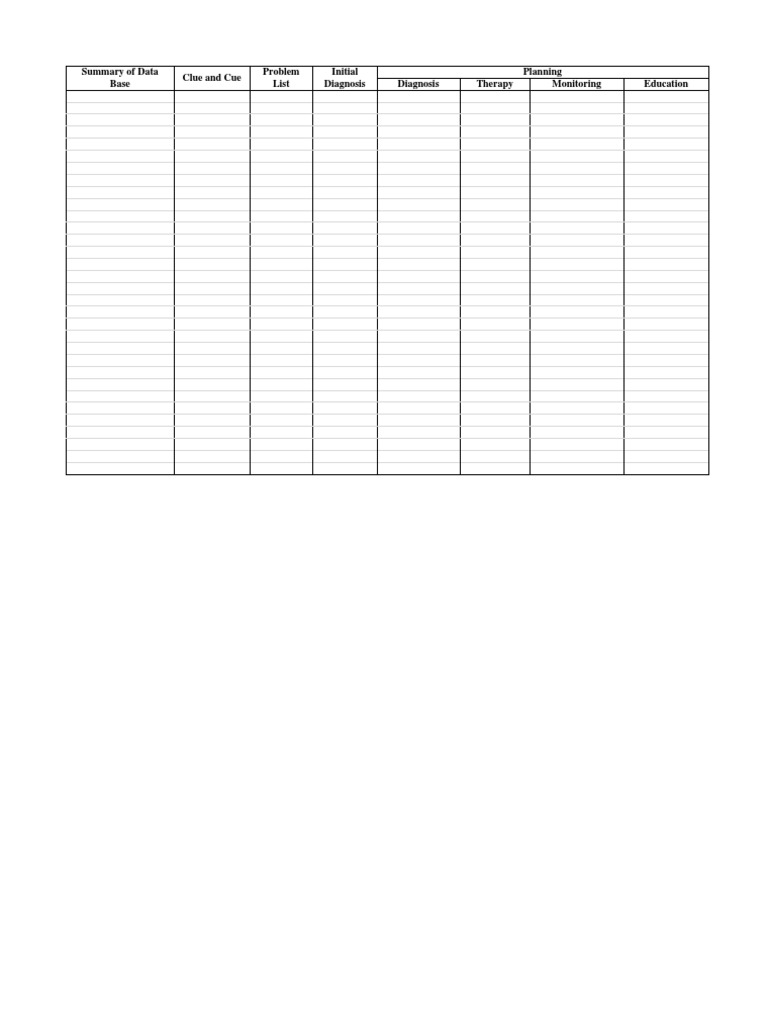 Format Pomr Word | PDF