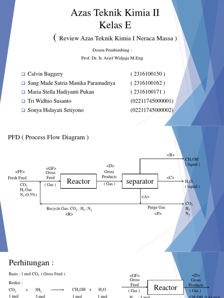 Azas Teknik Kimia II | PDF | Gas | Kimia