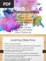 Neurotransmitter Chart | PDF | Neurotransmitter | Neurophysiology