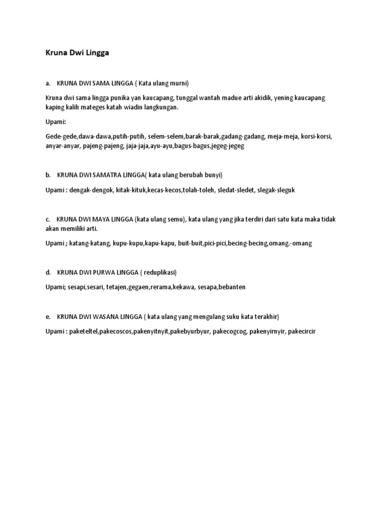 Kruna Dwi Lingga | PDF