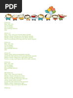 The Singing Walrus Hello Song | PDF | Refrain | Musical Forms