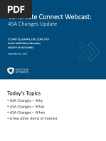ASA Curriculum Changes: Introducing Micro-Credentials... Pathway ...