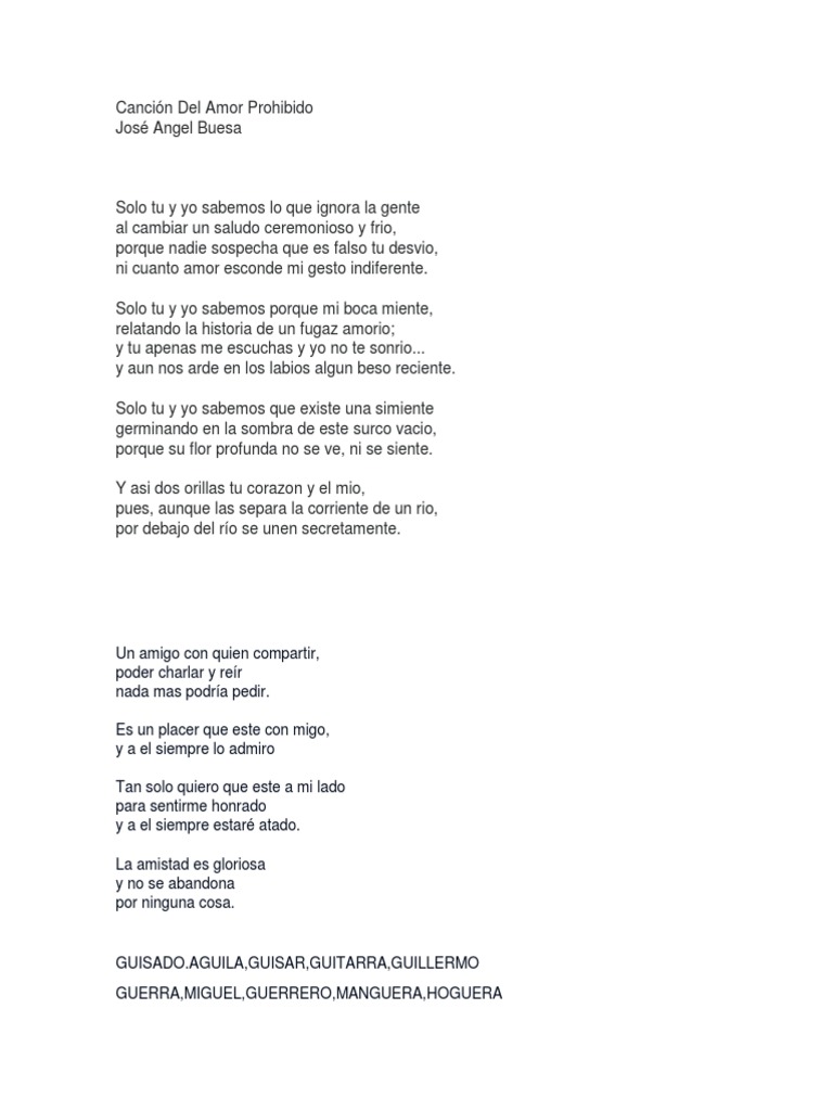 Poema Con Rima | PDF