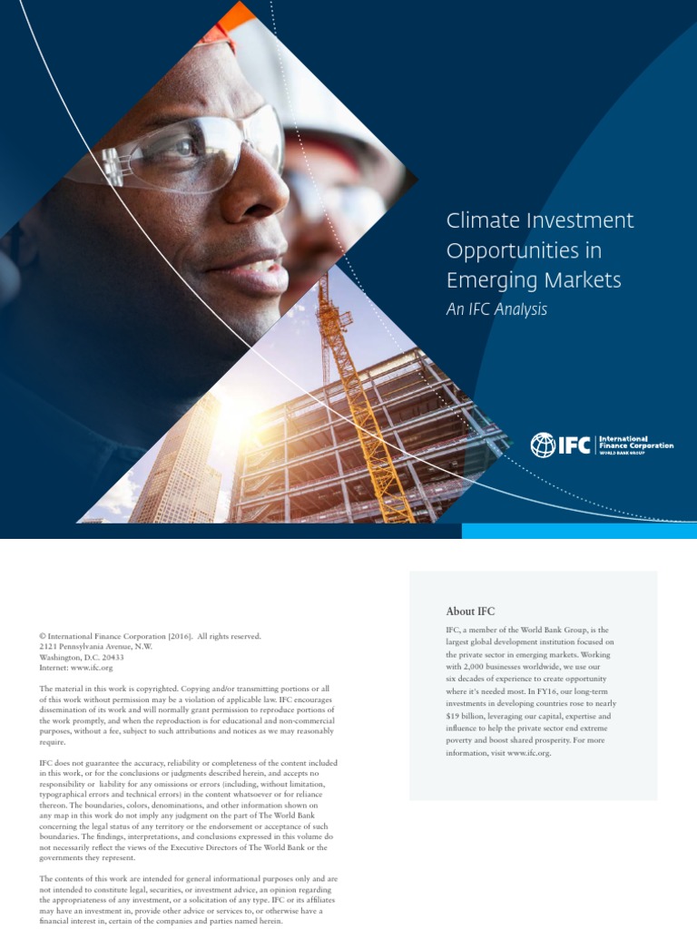 IFC Climate Investment Opportunity Report Dec FINAL | Download Free PDF ...