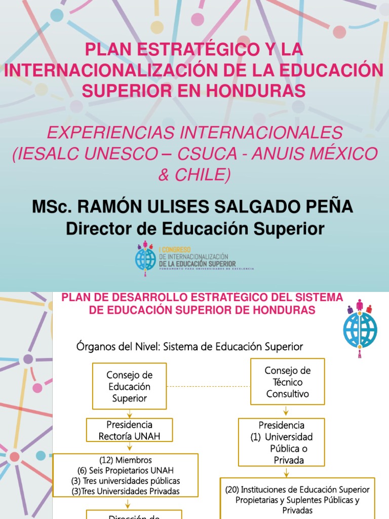 Plan Estrategico y La Internacionalizacion de La Educacion Superior en ...