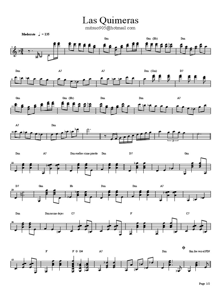 Las Quimeras: Moderate 135 | PDF